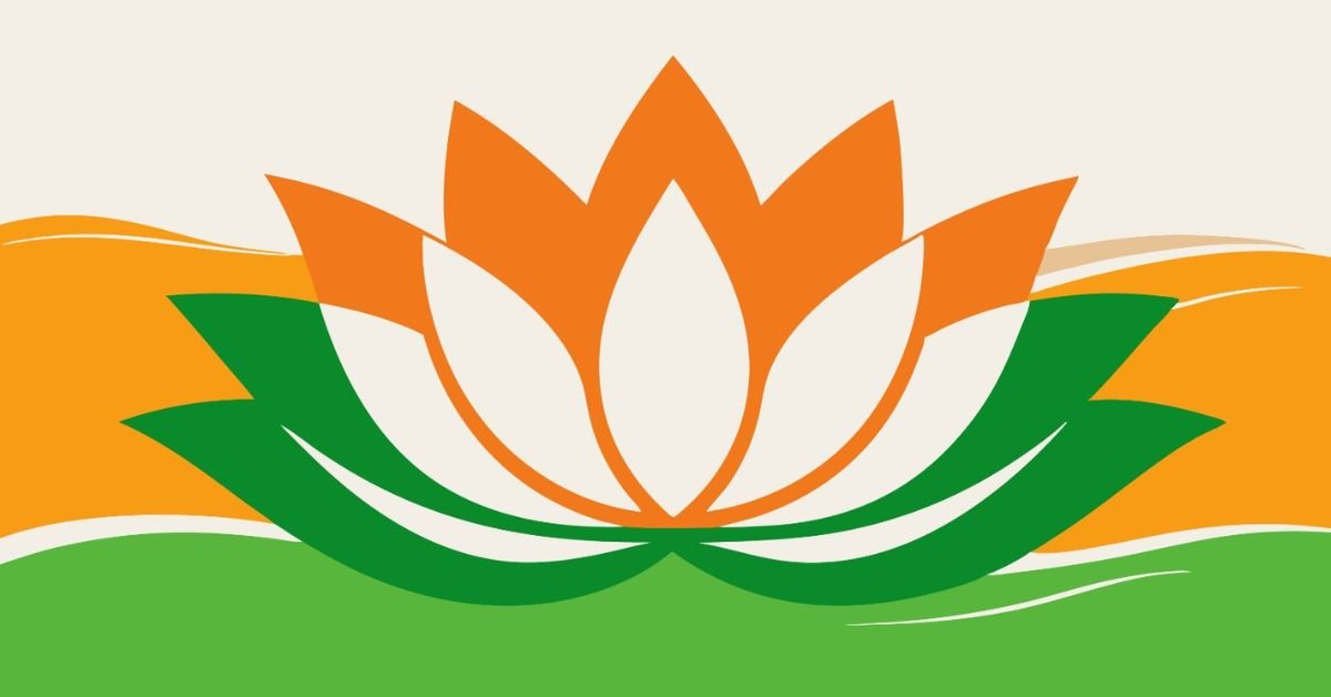 BJP stays: tricolor on moon; Congress comes: moon on flag!